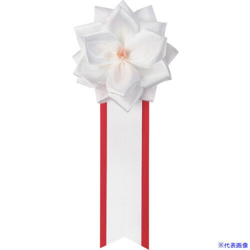 オレンジブック トラスコ中山　TRUSCOササガワ 記章 バラ 小 2枚タレ白 〔品番:383242〕[ 注番:6817296]特長●式典やパーティ、入社式など幅広く使えます。仕様●横(mm)：70●縦(mm)：175仕様2●白材質/仕上●...