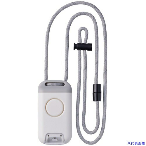 オレンジブック トラスコ中山　TRUSCOKING JIM 防犯ブザー付きポータブルライト「ポタラ」 ホワイト ブザー音量約88dB IP64相当 〔品番:BPL10W〕[ 注番:6842390]特長●「ポタラ」は足元までしっかり照らすLE...