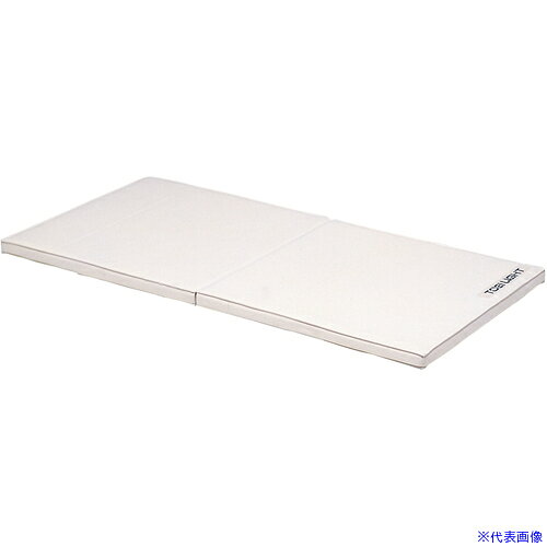 オレンジブック トラスコ中山　TRUSCOトーエイライト ソフト軽量マット 90×180×5.5cm(F) 〔品番:T1797〕[ 注番:6842655]特長●裏面すべり止め付●2つ折りタイプ●ソフトな素材に持ち運びがラクラクの超軽量マット...