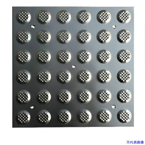オレンジブック トラスコ中山　TRUSCOセーフラン ステンレス点字タイル 点状突起 300x300mm 〔品番:J2540DO〕[ 注番:6851479]特長●耐久性に優れ錆びにくいステンレス製です。用途●床面などに固定してご使用ください...
