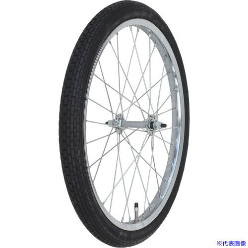 オレンジブック トラスコ中山　TRUSCOHARAX タイヤセット 20インチエアータイヤ 〔品番:TR20X1.75T〕[ 注番:6864181]特長仕様仕様2●エアータイヤ（スポークホイル）●直径：約49cm●タイヤ幅：約4.0cm●ボ...
