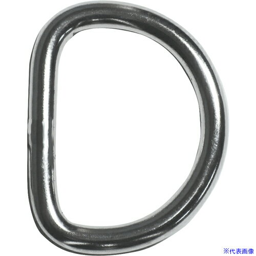 オレンジブック トラスコ中山　TRUSCODAIDOHANT ステンレス Dリング 3×20 (A)3×(B)21×(C)14mm 〔品番:10102000〕[ 注番:6876000]特長●ロープ・チェーン・ワイヤーなどに使用するD型の連結...