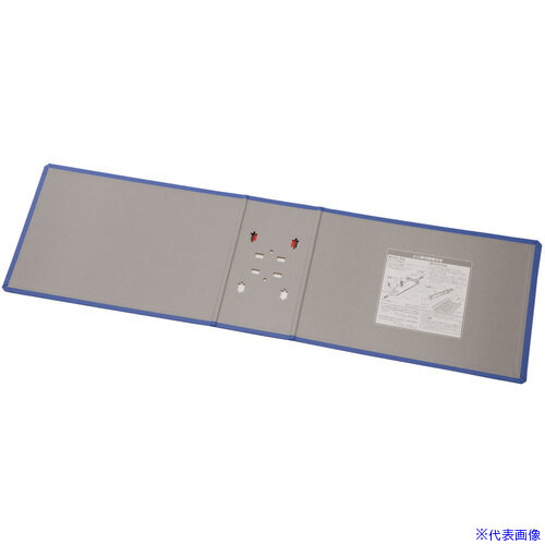 オレンジブック トラスコ中山　TRUSCOKING JIM キングジム キングファイルSDDE替表紙 A4ヨコ型 100mm用 青 〔品番:2480AHB〕[ 注番:6880247]特長●キングファイルスーパードッチ＜脱・着＞イージー用替え...