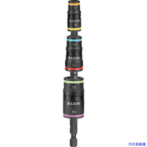 オレンジブック トラスコ中山　TRUSCOKLEIN 両頭ソケット フリップソケットセット 6in1 〔品番:32933M〕[ 注番:6894043]特長●1本で両頭ビット、ソケット6種類の機能があります。●シャフトとソケットは耐衝撃性があ...