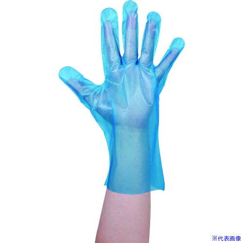 オレンジブック トラスコ中山　TRUSCOサラヤ サラヤ外エンボス手袋青100枚入 XS 〔品番:50940〕[ 注番:6930844]特長●ポリエチレンの中でも良く伸びるなめらかなCPE素材を使用し、指先までフィットしやすいので作業効率は...