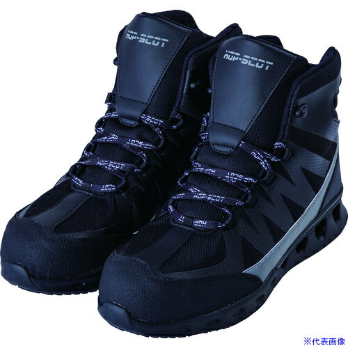 オレンジブック トラスコ中山　TRUSCOCHUSAN エアライトミドルカットセーフティー B・ブラック 280 〔品番:780072804280〕[ 注番:6931538]特長●軽量と通気性を両立したエアライトミドルカットのセーフティーシ...