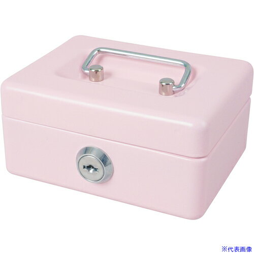 オレンジブック トラスコ中山　TRUSCOカール 小型金庫 おこづかいばこ ピンク 〔品番:CB8050P〕[ 注番:6935322]特長●少量のお金の持ち運びにオススメです。●簡単キーロック付きです。仕様●容量(L)：0.2●色：ピンク●...