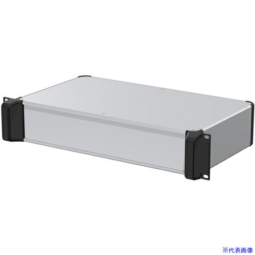 オレンジブック トラスコ中山　TRUSCOタカチ ラックケース 〔品番:AUR1334320PSB〕[ 注番:6937339]特長●19インチラックにマウント出来る取手付ラックケースです。●パネルが差込式でスッキリした外観です。●デスクトッ...