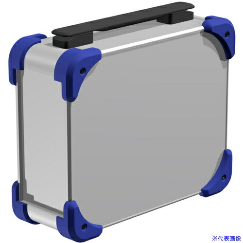 オレンジブック トラスコ中山　TRUSCOタカチ コーナーガード付キャリングケース 〔品番:AUGH1771643SNB〕[ 注番:6940401]特長●キャリングハンドル付の耐衝撃型アルミケースです。●コーナーガードは弾力性のあるTPE ...