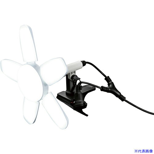 オレンジブック トラスコ中山　TRUSCO侍BLACK 防雨型LEDクリップライト 咲灯 PRO 約6500lm 〔品番:OCLT60MG〕[ 注番:6949352]特長●光革命、開閉で照射範囲が変わります。閉じて広範囲照射（最大約300°...
