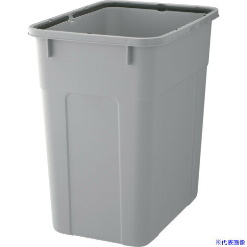 オレンジブック トラスコ中山　TRUSCOTRUSCO PPペール角型99L 〔品番:TPPK90GYA〕[ 注番:6949638]特長●肉厚で強度のあるスタンダードタイプのペールです。●食品衛生法適合品です。仕様●色：グレー●間口(mm)...