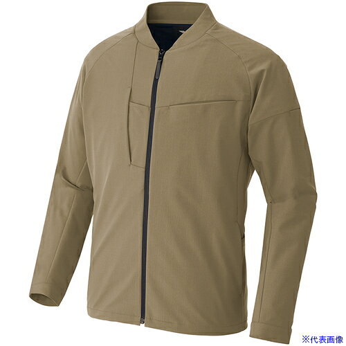 オレンジブック トラスコ中山　TRUSCOアイトス 長袖ブルゾン(男女兼用) TULTEX WORK AZ4231 モカ 6L 〔品番:AZ42310326L〕[ 注番:6964491]特長●帯電防止素材使用　●遮熱　●吸汗・速乾　●通気性...