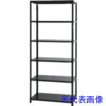 オレンジブック トラスコ中山　TRUSCO北島 スマートラック NSTR−766 6段 ブラック 900X400X2100 〔品番:51060076602〕[ 注番:6967018]特長●支柱正面に穴が少なくデザインにこだわった軽量ラックで...