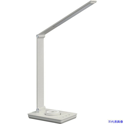 オレンジブック トラスコ中山　TRUSCOGENTOS デスクライト ワイヤレス給電付き 1000lm アイボリー 〔品番:DKR116IV〕[ 注番:6969550]特長●ワイヤレス給電「Qi2」付デスクライトです。●超低照度のナイトモー...