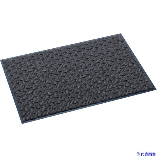 オレンジブック トラスコ中山　TRUSCOテラモト 雨天用マット ラインアート グレー 600×900 〔品番:MR0560405〕[ 注番:6975913]特長●吸水、除塵に優れたマットです。仕様●色：ブラウン●サイズ長辺(mm)：900...