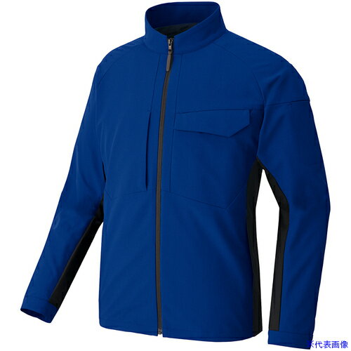 オレンジブック トラスコ中山　TRUSCOアイトス 長袖ブルゾン(男女兼用) TULTEX WORK AZ4230 ブルー L 〔品番:AZ4230006L〕[ 注番:6980253]特長●帯電防止素材使用　●遮熱　●吸汗・速乾　●通気性　...
