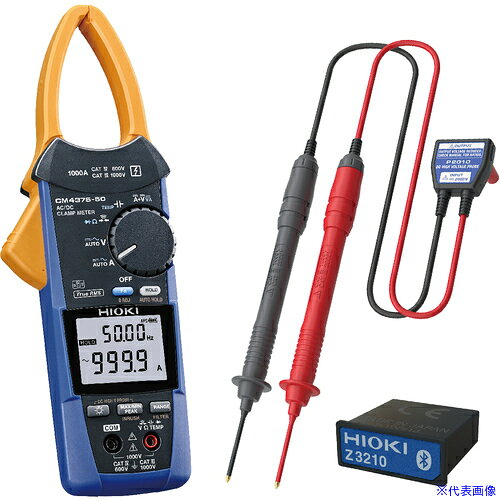 オレンジブック トラスコ中山　TRUSCOHIOKI クランプ電流計 AC/DCクランプメータソーラーセット 〔品番:CM437593〕[ 注番:6981981]特長●ソーラーパネルの開放電圧点検用途(DC2000Vまで)に最適です。●「C...