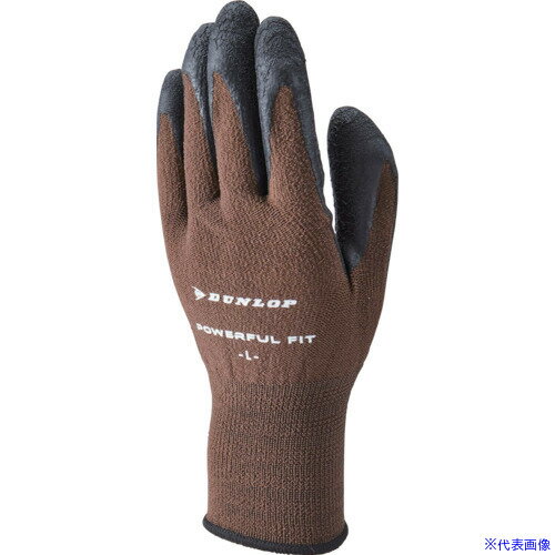 オレンジブック トラスコ中山　TRUSCOダンロップ パワフルフィットデイリー Lブラウン 〔品番:9426〕[ 注番:6985423]特長●タッチパネル対応。●天然ゴムのすべり止め手袋です。用途●土木・建築作業　●運送・倉庫業仕様●色：ブ...