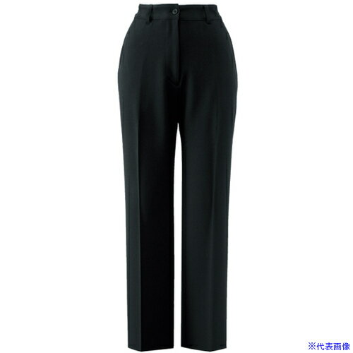 オレンジブック トラスコ中山　TRUSCOサンペックス ストレートパンツ スラックス レディース ズボン 飲食店 ユニフォーム ブラック 15 〔品番:PA133B915〕[ 注番:6994097]特長●飲食店やサービス業のユニフォームに最...