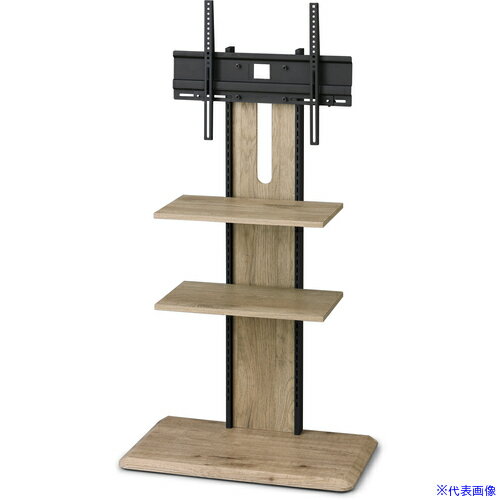 オレンジブック トラスコ中山　TRUSCOIRIS 291556 スタンドテレビ台 ライトナチュラル 〔品番:UTS700RLN〕[ 注番:6995970]特長●お部屋の空間を有効活用でき、お部屋になじみやすい木目調デザインで、おしゃれなイ...