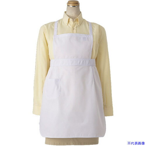 オレンジブック トラスコ中山　TRUSCOサンペックス 給食エプロン 子供用 胸当て 学校 白衣 キッズ ホワイト 2 〔品番:FA28702〕[ 注番:6997200]特長●学校給食や食堂、調理実習などにおすすめの、子供用の胸当てエプロン...