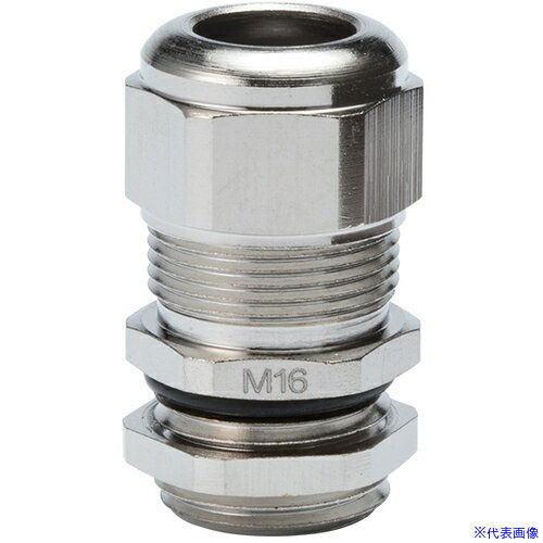 オレンジブック トラスコ中山　TRUSCOタカチ 低価格型メタルケーブルグランド 〔品番:RMC1610.5〕[ 注番:6998145]特長●保護等級IP67の低価格型防水メタルケーブルグランドです。●MネジサイズはM12〜M32、対応ケー...