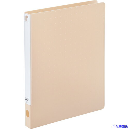 オレンジブック トラスコ中山　TRUSCOLIHIT パンチレスファイルワンタッチ＜HEAVY DUTY＞ A4 ベージュ 〔品番:F703216〕[ 注番:6998684]特長●棚から取り出しやすいフィンガーホール付き。●大容量が収容でき...