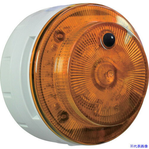 オレンジブック トラスコ中山　TRUSCONIKKEI 電池式LED警告灯 ニコUFO ミューボ VK10M型 音声：道路工事 〔品番:VK10MD05JYDK〕[ 注番:7001582]特長●人や動物を検知し音声出力と光で知らせ、携帯でき...