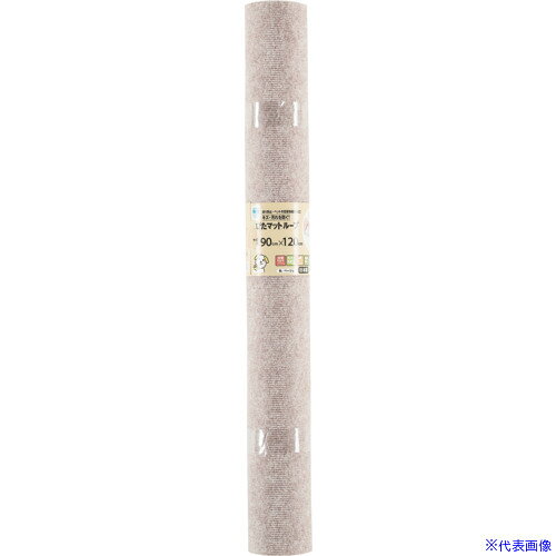 オレンジブック トラスコ中山　TRUSCOワタナベ 室内マット 吸着ぴたマットループ ベージュ 90cm×120cm 〔品番:KPLBE9012〕[ 注番:7005775]特長●裏面吸着加工で、床面にピタっと吸着、動きません。●お部屋の広さ...