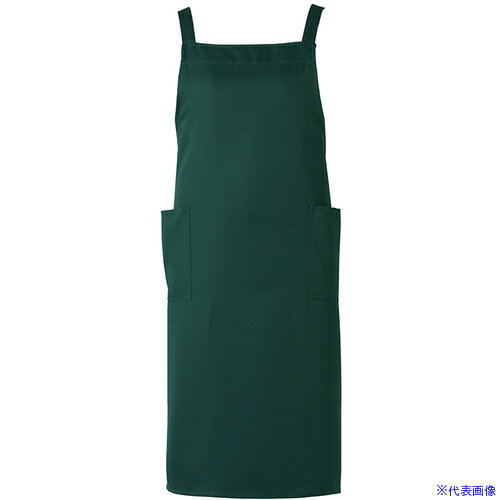 オレンジブック トラスコ中山　TRUSCOサンペックス エプロン 飲食店 カフェ 作業用 グリーン F 〔品番:CA1641F〕[ 注番:7006742]特長●動きやすく使いやすい胸当てエプロンです。●静電気を抑える素材で、ほこりが付きにく...