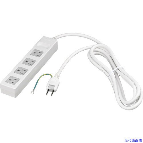 オレンジブック トラスコ中山　TRUSCOBUFFALO 3ピン式電源タップ マグネット&2重構造 4個口/5m 〔品番:BTWMTJ3450WH〕[ 注番:7009555]特長●■3ピン4個口の電源タップ■本体裏面にはスチール面にしっかり...