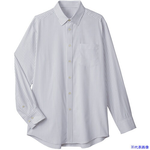 オレンジブック トラスコ中山　TRUSCOサンペックス シャツ 長袖 男女兼用 ユニフォーム グレー 4L 〔品番:SW1500B64L〕[ 注番:7011510]特長●牡蠣殻と再生ペットボトルを原料にした、環境にやさしいエシカル素材「SE...