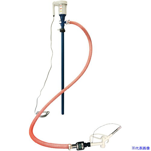 オレンジブック トラスコ中山　TRUSCOアクアシステム 流量計付アドブルー用 電動ドラムポンプ 〔品番:AD1K24〕[ 注番:7012561]特長●軽量でコンパクトです。●JIS規格200Lクローズドラム缶（大栓G2）専用※オプションで...