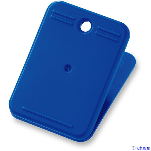 オレンジブック トラスコ中山　TRUSCOOP プラクリップ 10個入 青 〔品番:BF200BU〕[ 注番:7015197]特長●書いて、貼って、色で管理でき、業務に役立つ驚きの多機能クリップです。●シールを貼ったり文字を書き込んだり自由...