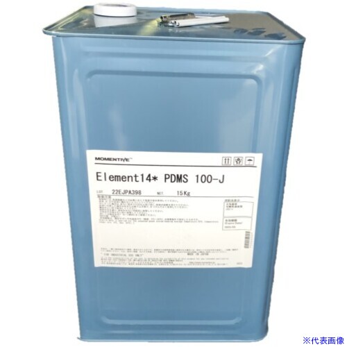 オレンジブック トラスコ中山　TRUSCOモメンティブ ジメチルシリコーンオイル ELEMENT14* PDMS 100−J−15K 〔品番:ELEMENT14PDMS100J15K〕[ 注番:7022001]特長●耐熱性、耐震性、潤滑性、...