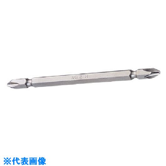 オレンジブック トラスコ中山　TRUSCOトップ工業(TOP) ドライバビット +2×65mm(2本入り) 〔品番:DB265P〕[ 注番:7225725]特長●六角軸シャンクで電動ドリルにワンタッチで取付可能です。●先端部にはマグネット取...