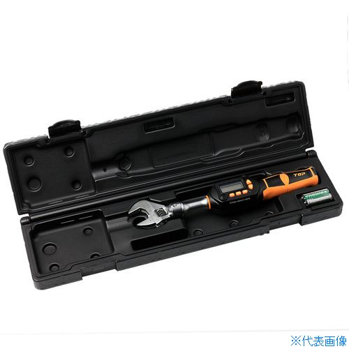 オレンジブック トラスコ中山　TRUSCOトップ工業(TOP) モンキ形デジタルトルクレンチ 調整範囲17〜85N・m 〔品番:DH08515BN〕[ 注番:7225776]特長●右方向、左方向の両方向を測定できます。●LCDバックライトで...