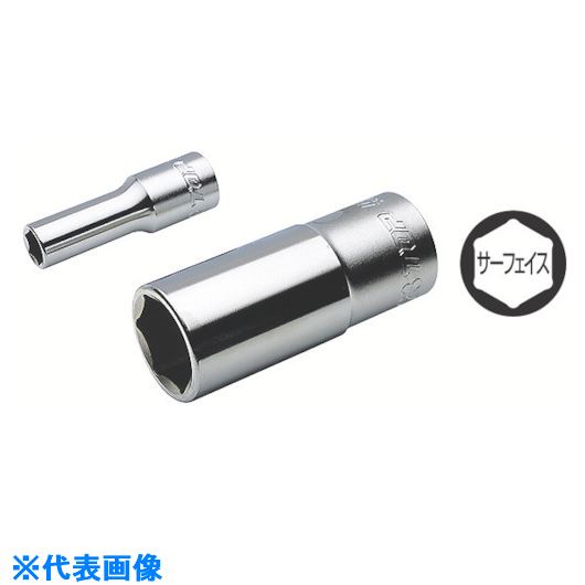 オレンジブック トラスコ中山　TRUSCOトップ工業(TOP) サーフェイスディープソケット(パック入り) 差込角12.7mm 23mm 〔品番:DS423〕[ 注番:7226314]特長●差込角12.7mmです。●ソケットレンチ用サーフェ...