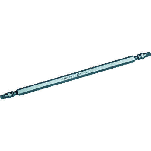 オレンジブック トラスコ中山　TRUSCOトップ工業(TOP) 電動ドリル用四角ビット3.0X110mm2本入り 〔品番:ESB3.0P110〕[ 注番:7226683]特長●ビスの締めつけに大変便利です。●小さな四角ビスもしっかりとキャッ...