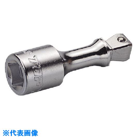 オレンジブック トラスコ中山　TRUSCOトップ工業(TOP) フレックスエクステンションバー 差込角12.7mm 全長75mm 〔品番:EX4075F〕[ 注番:7226870]特長●曲げ角度が15度まで曲ります。●引いて首振り、押すと固...