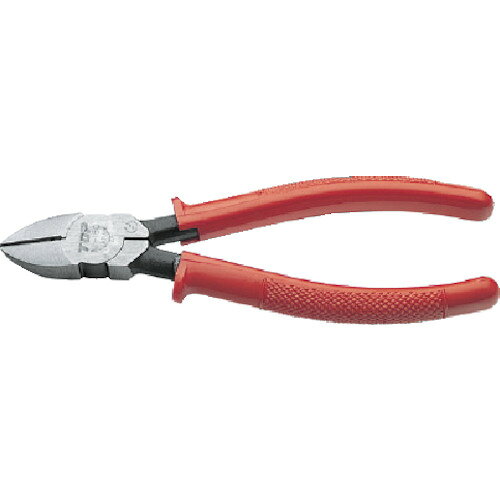 オレンジブック トラスコ中山　TRUSCOトップ工業(TOP) 強力ニッパ 成型グリップ付 150mm 〔品番:NI150PG〕[ 注番:7228295]特長●抜群の切れ味、滑りにくい成形グリップ付です。仕様●全長(mm)：160●刃表面形...