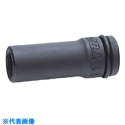 オレンジブック トラスコ中山　TRUSCOトップ工業(TOP) インパクト用ディープソケット 差込角9.5mm 対辺7mm 〔品番:PT307L〕[ 注番:7229542]特長●ボルトが長く出る場所や奥深い場所の作業に最適です。用途●インパ...