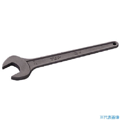 オレンジブック トラスコ中山　TRUSCOトップ工業(TOP) 片口スパナ 17mm 〔品番:RS17〕[ 注番:7231580]特長●頭部と柄部のバランスを考えた設計で耐荷重に強く、軽く、しかも握りやすく、使い易い形状にしてあります。●頭...