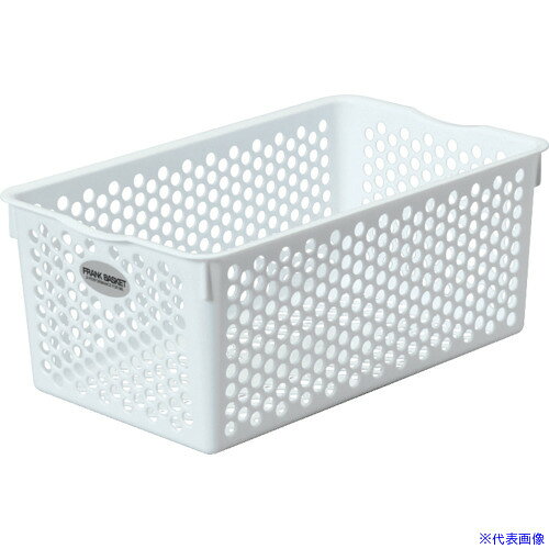オレンジブック トラスコ中山　TRUSCOSANKO pla 432766 フランクバスケット 深型 NO2 ホワイト 172×285×118 〔品番:432766〕[ 注番:7237041]特長●小物整理に便利です。仕様●色：ホワイト●外...
