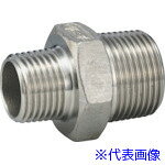 オレンジブック トラスコ中山　TRUSCOFLOBAL 異径ニップル(SCS13A) 04101610 〔品番:VRN0604〕[ 注番:7341881]特長●ステンレス配管に対応しています。●従来のねじ込み継手を更にグレードアップし、より...