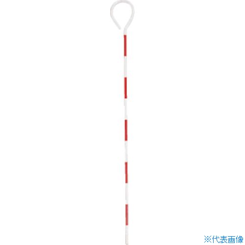オレンジブック トラスコ中山　TRUSCOMYZOX ピンポール 50cm(1本)＜SAP−50＞ 〔品番:SAP50〕[ 注番:7358024]特長●赤白5cm/10cm間隔の多目的スチールポールです。●耐久性に優れた焼き付け塗装です。●...