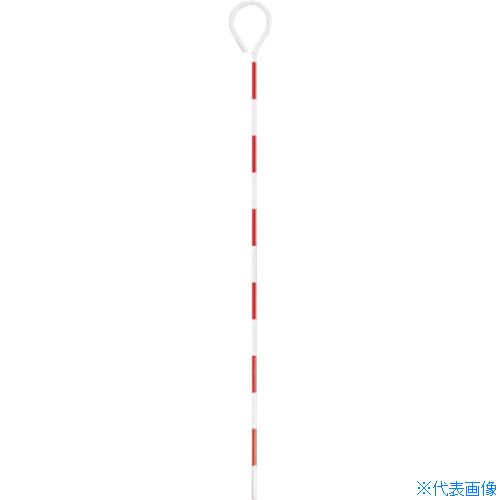 オレンジブック トラスコ中山　TRUSCOMYZOX ピンポール 60cm(1本)＜SAP−60＞ 〔品番:SAP60〕[ 注番:7358032]特長●赤白5cm/10cm間隔の多目的スチールポールです。●耐久性に優れた焼き付け塗装です。●...