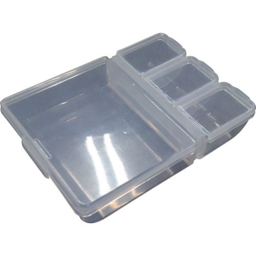 オレンジブック トラスコ中山　TRUSCOMEIHO FB-12 〔品番:FB12〕[ 注番:7358369]特長●クリップ安全ピンなど小物文具ホビーパーツの収納に最適です。●ピルケースとしても使用可能です。用途●工具箱やキャビネットの中の...