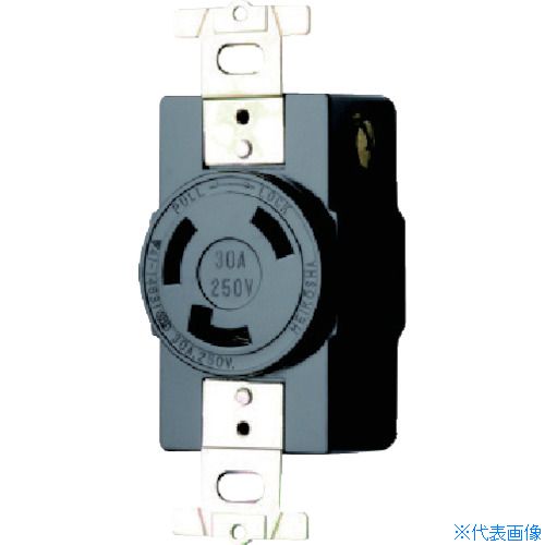 オレンジブック トラスコ中山　TRUSCO明工 引掛埋込コンセント接地2P 〔品番:MH2878〕[ 注番:7359624]特長●結線は圧着端子と当社独自のはさみ込み接続ができます。仕様●定格：30A 250V●全厚み(mm)：38●定格電...