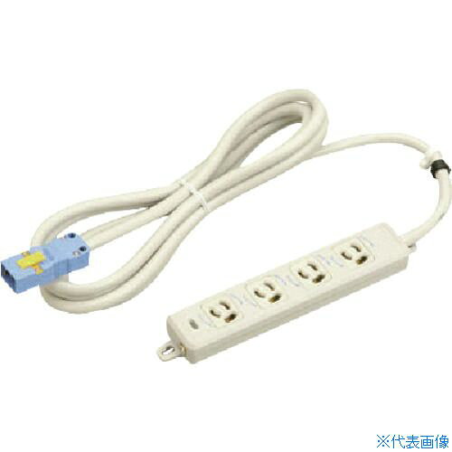 オレンジブック トラスコ中山　TRUSCO明工 OA用抜止接地タップ4コ口ハー 〔品番:MR7904NT3〕[ 注番:7360193]特長●環境に配慮した材料・部品を使用しています。●パイロットランプ・マグネット付きです。●ハーネスプラグ付...